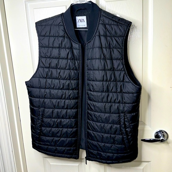 Zara | Jackets & Coats | Zara Black Jacket Vest | Poshmark
